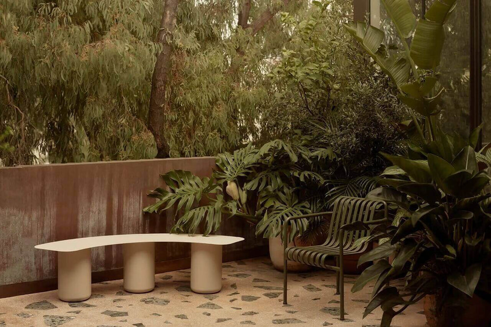 Discover Coco Flip's Sequence Curved Bench | FURNISHD.